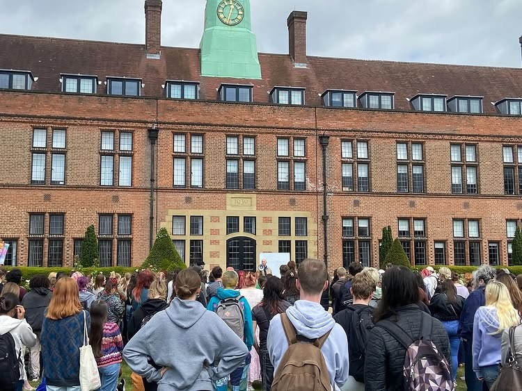Liverpool Hope Uni students and staff protest job loss threat ...